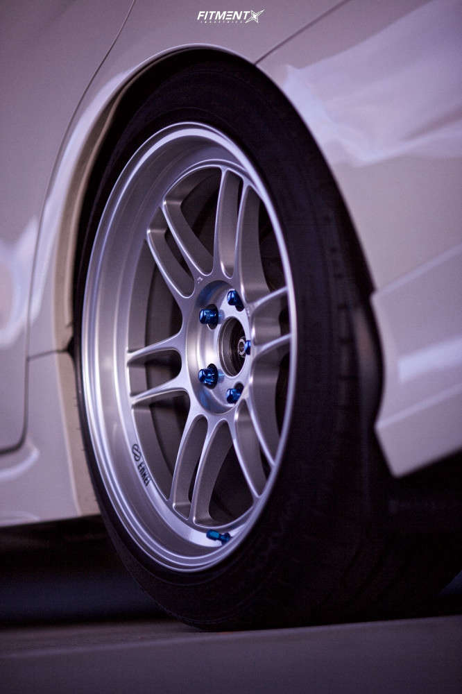 2018 Subaru WRX Limited with 18x9.5 Enkei RPF1 and Dunlop 245x40 on Coilovers | 1052450 ...