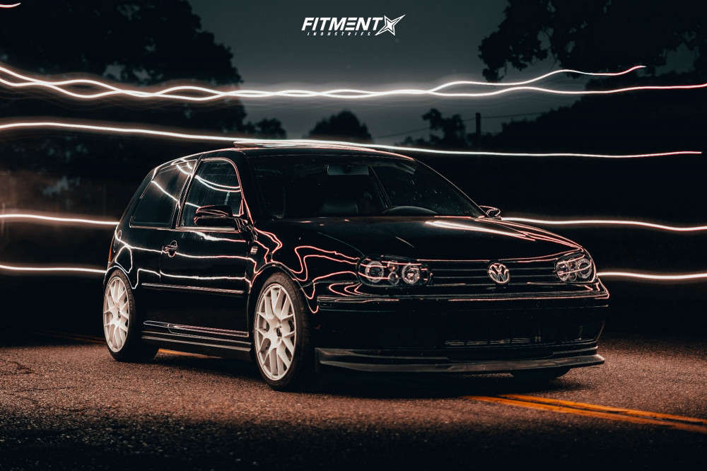 2003 Volkswagen Golf GTI 1.8T with 18x8.5 Enkei Raijin and Federal ...