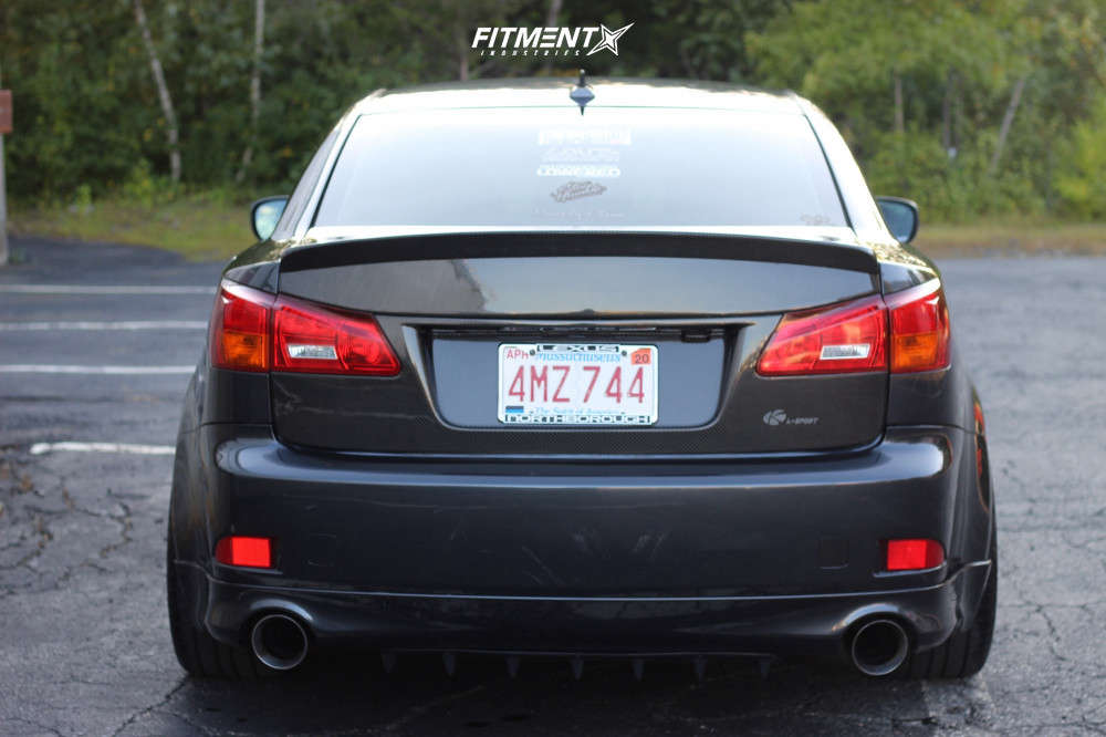2008 Lexus IS250 Base with 18x9.5 Enkei RPF1 and Achilles 245x40 on ...