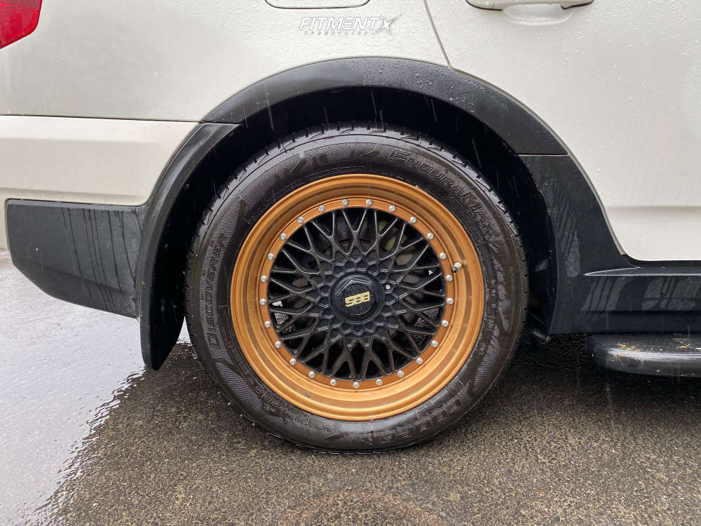 2008 BMW X3 3.0si with 18x8.5 BBS Rs and Cooper 235x50 on Lowering ...