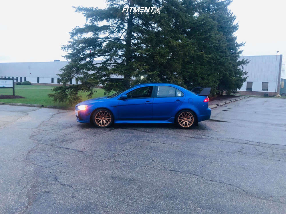 2015 Mitsubishi Lancer SE with 18x8 Dai Alloys Autobahn and General ...