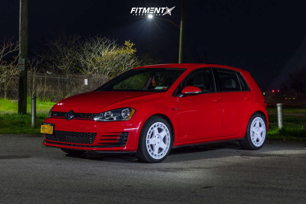 2016 Volkswagen GTI S with 18x8.5 Fifteen52 Turbomac and Hankook 225x40 ...