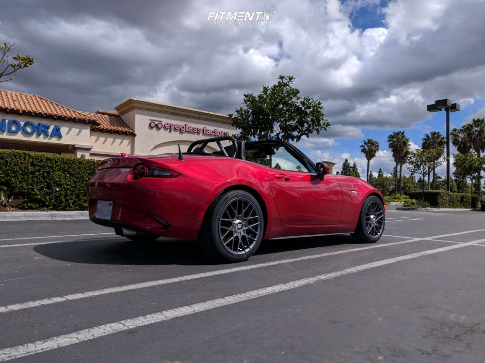 2016 Mazda MX-5 Miata Grand Touring with 17x8 Rotiform Rse and Hankook ...