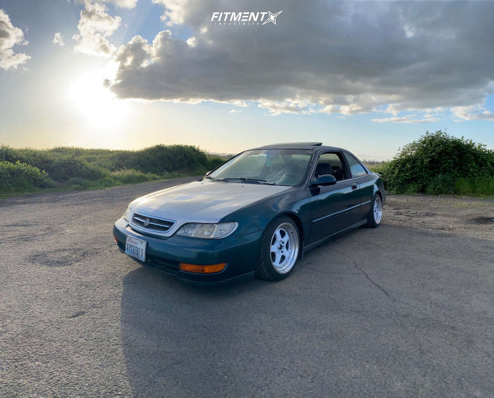 1997 Acura CL Base with 16x8 JNC Jnc010 and Federal 195x45 on Coilovers ...
