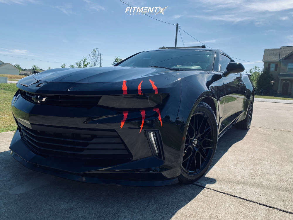 2016 Chevrolet Camaro LT with 18x8 Platinum Retribution and Sumitomo ...