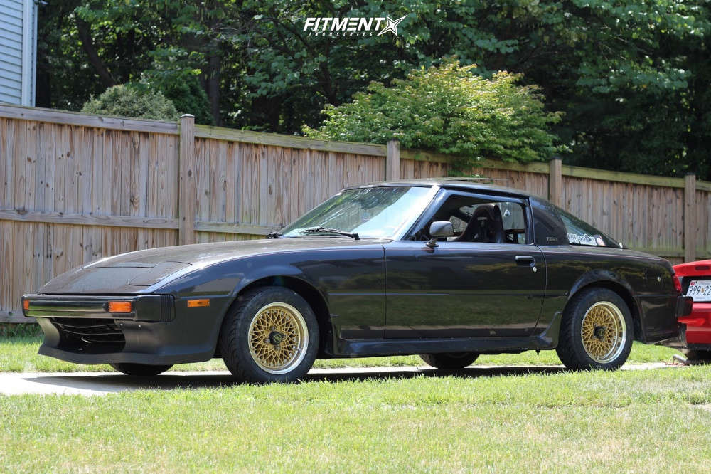 1979 Mazda RX-7 S with 14x7 SSR Reverse Mesh and Federal 185x55 on ...