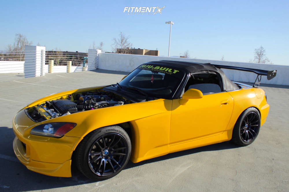 2003 Honda S2000 Base with 17x9 Rays Engineering 57xtreme and Hankook ...