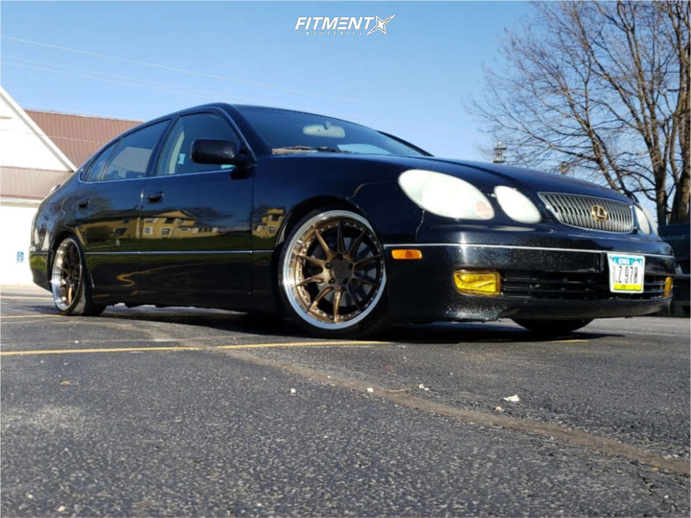 2004 Lexus GS300 Base with 18x9.5 Aodhan Ds07 and Toyo Tires 235x30 on ...