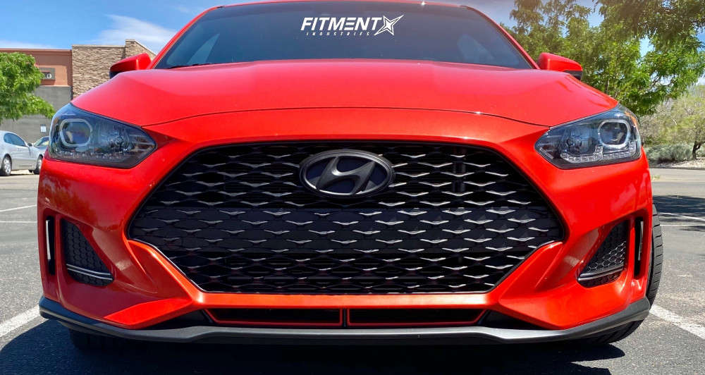 2019 Hyundai Veloster Turbo R-Spec with 18x8.5 ESR Sr11 and Achilles ...