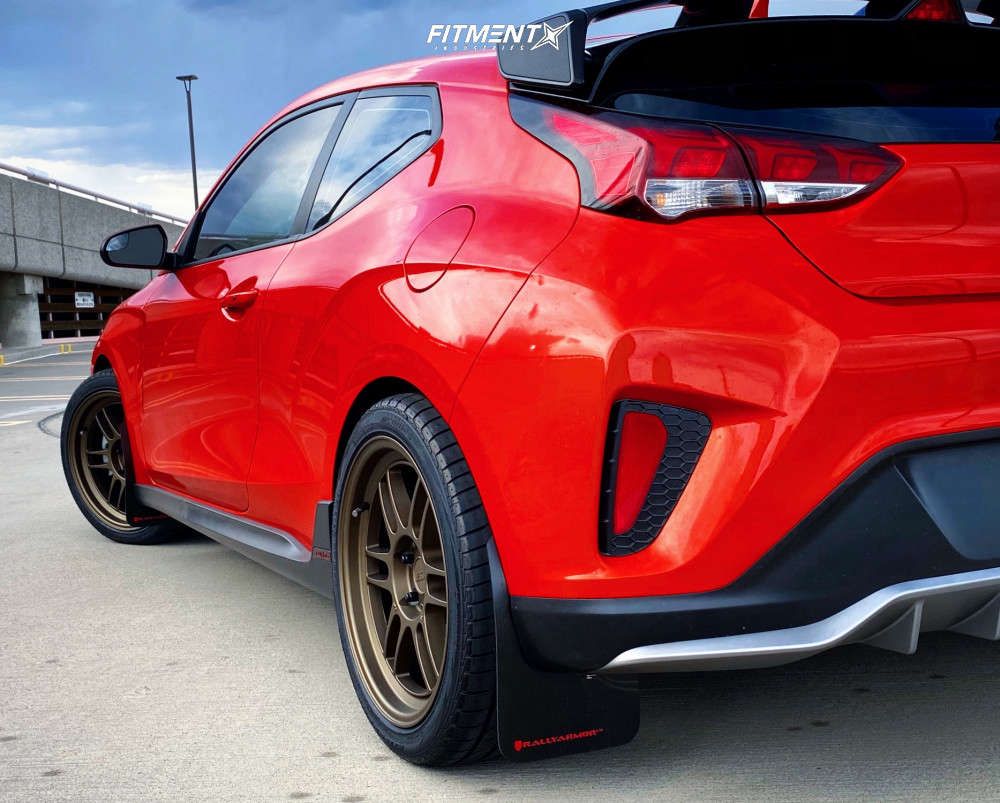 2019 Hyundai Veloster Turbo R-Spec with 18x8.5 ESR Sr11 and Achilles ...