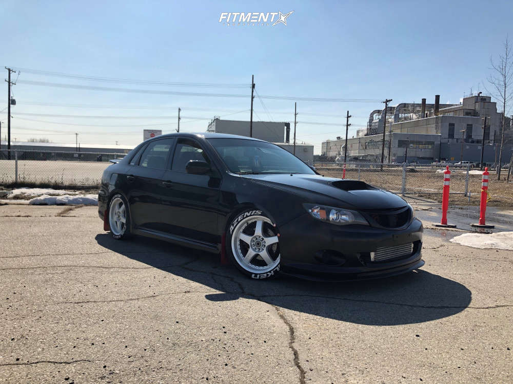 2008 Subaru WRX Base with 18x7.5 Tenzo R RS5 and Falken 225x40 on ...