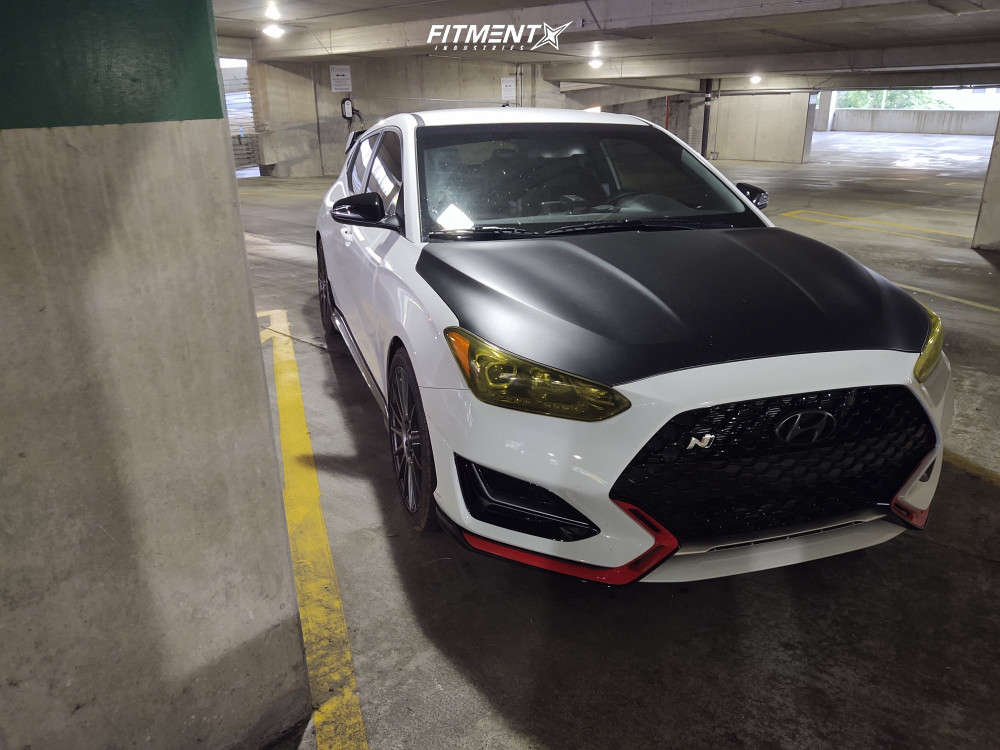 2019 Hyundai Veloster N Base with 18x8 Konig Rennform and Nankang ...