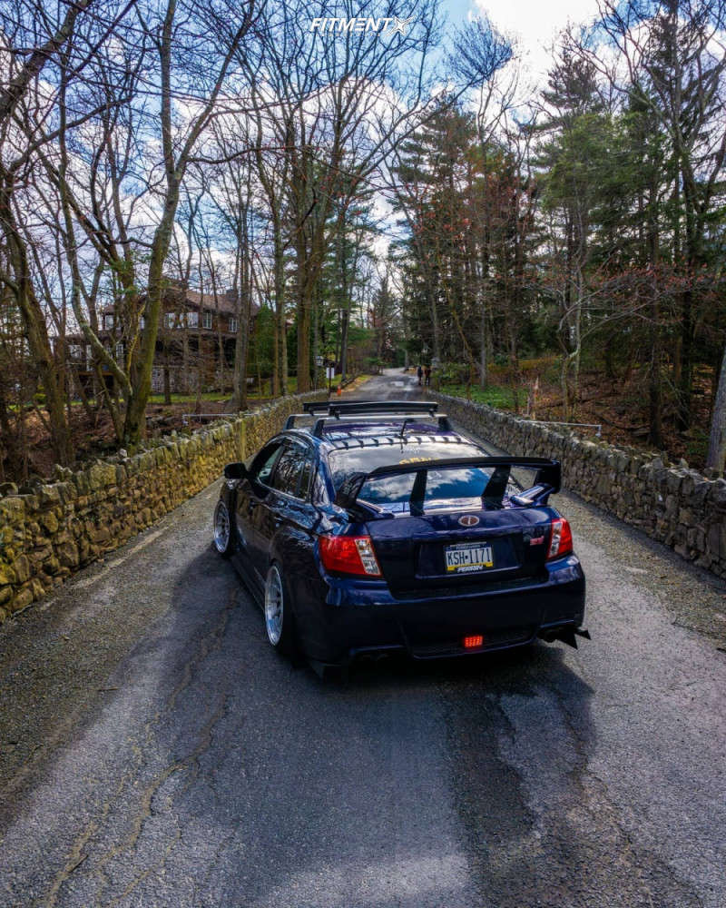 2013 Subaru WRX STI Base with 18x10.5 Heritage Hokkaido-dir-c and ...