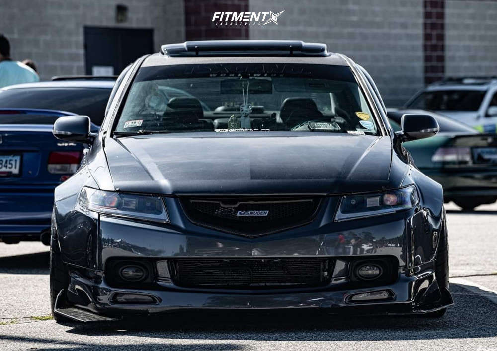 2007 Acura TSX Base with 17x9.5 Volk Te37v and Nitto 275x40 on ...