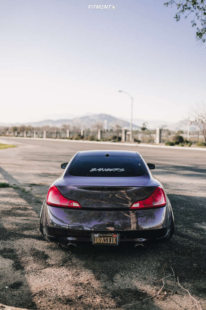2011 INFINITI G37 Base with 19x11 Leon Hardiritt Ordens and Accelera ...