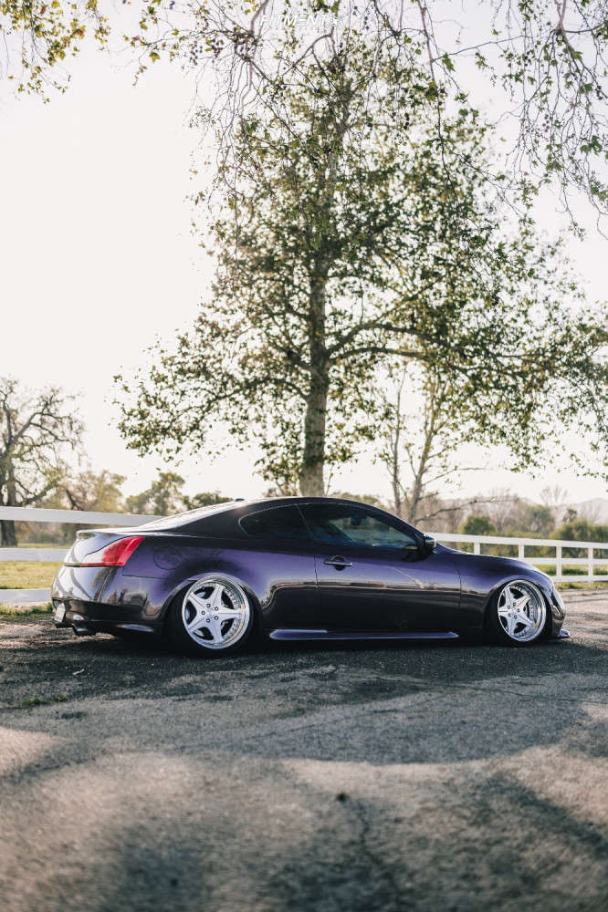 2011 INFINITI G37 Base with 19x11 Leon Hardiritt Ordens and Accelera ...