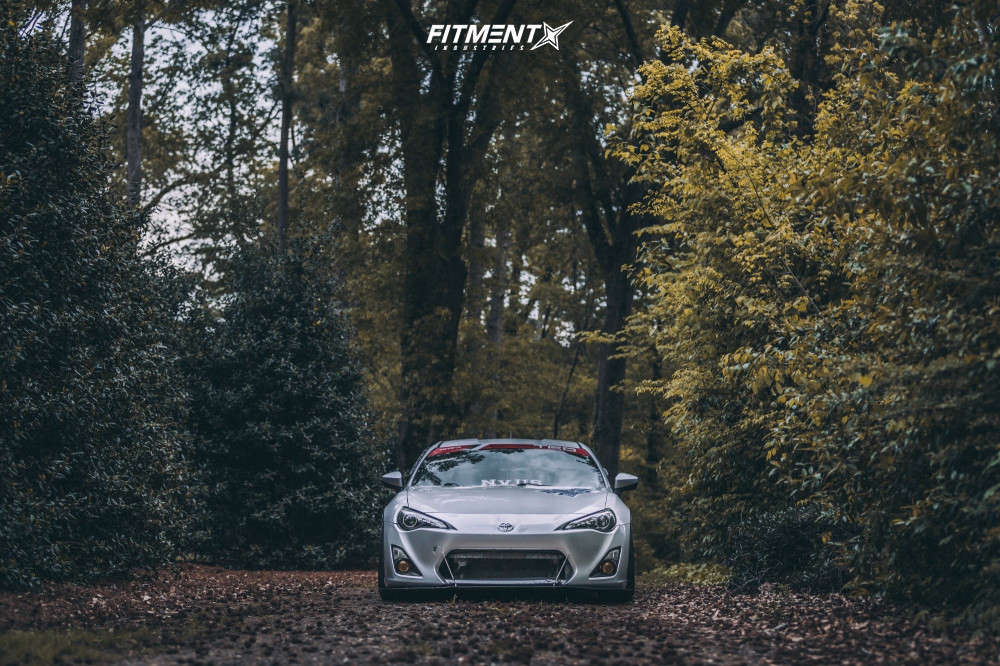 2013 Scion FR-S Base with 18x9 Cosmis Racing Xt-005r and Milestar ...