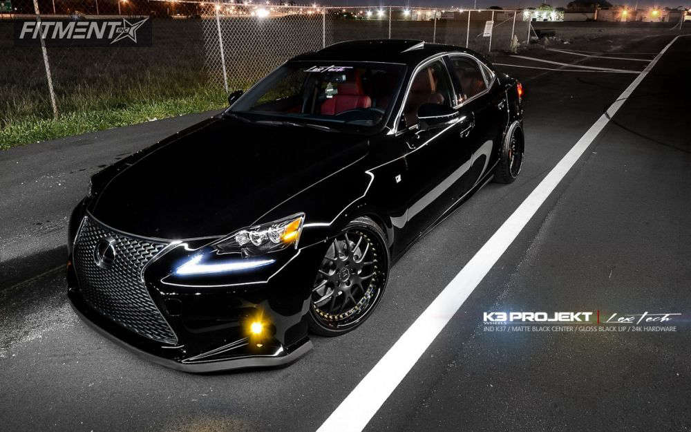 2014 Lexus IS250 C with 19x9 K3 Projekt IND Series - K37 and Achilles ...