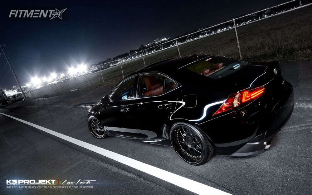 2014 Lexus IS250 C with 19x9 K3 Projekt IND Series - K37 and Achilles ...
