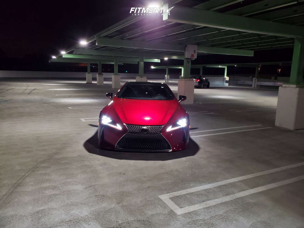 2019 Lexus LC500 Base with 22x9.5 Avant Garde and Pirelli 255x35 on Air ...