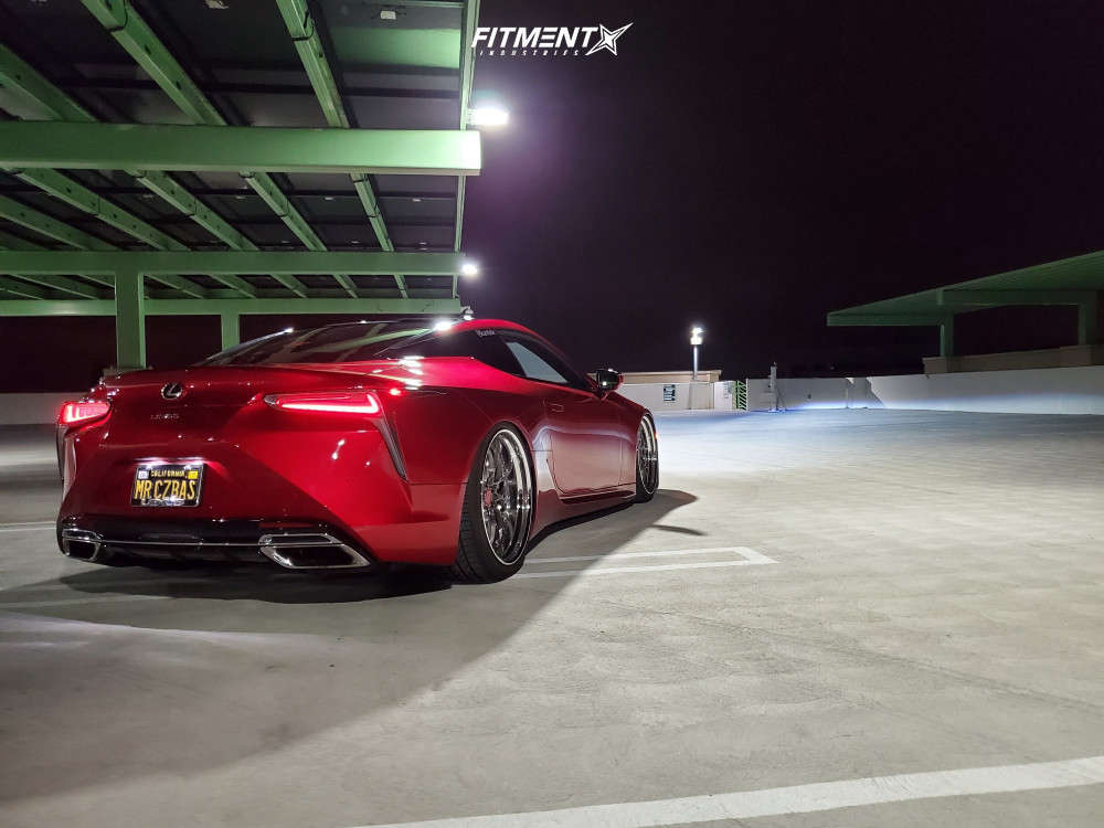 2019 Lexus LC500 Base with 22x9.5 Avant Garde and Pirelli 255x35 on Air ...