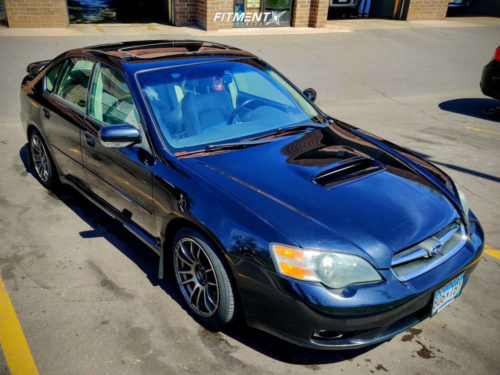 2005 Subaru Legacy GT Limited with 17x8 AVID1 AV20 and Pirelli 215x45 ...