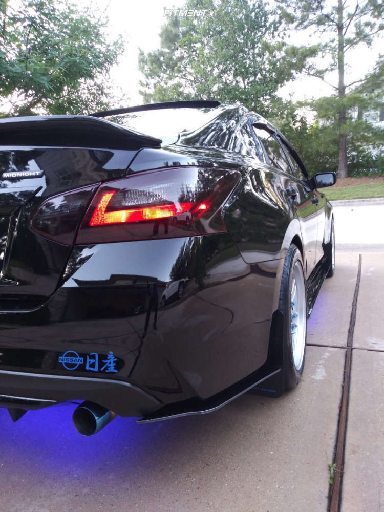 2018 Nissan Altima SR with 18x8 Enkei RPF1 and Nitto 235x45 on Stock ...