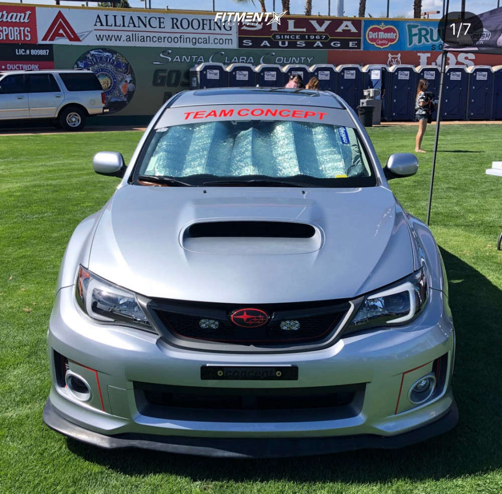 2013 Subaru WRX Limited with 18x8 Method MR503 and Toyo Tires 245x45 on ...