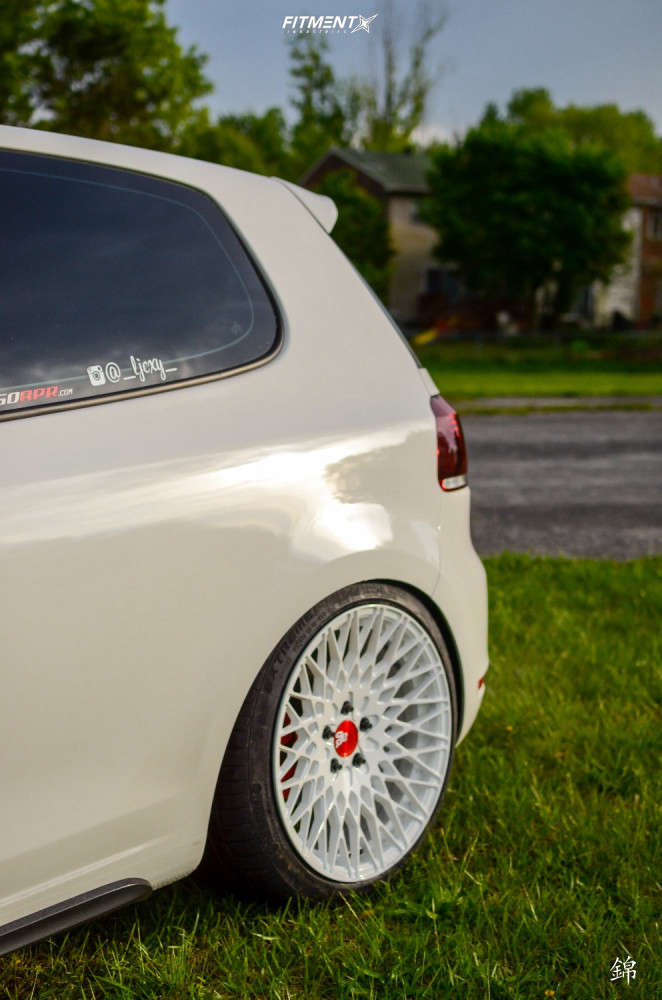 2013 Volkswagen GTI Base with 18x9 Avant Garde M540 and Michelin 225x40 ...