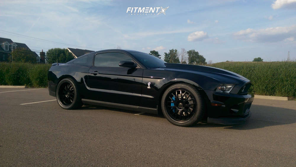 2011 Ford Mustang Shelby GT500 with 20x8.5 TSW Tremblant and Nitto ...