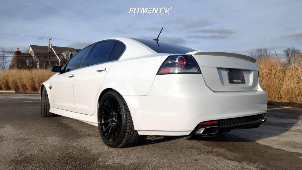 2009 Pontiac G8 GT with 20x9 MRR Gf6 and Continental 265x40 on Lowering ...