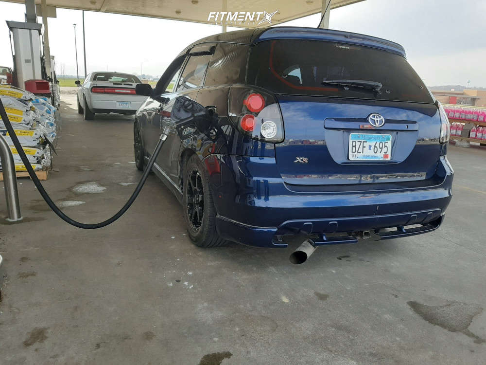 2004 Toyota Matrix XR with 16x7 Akita AK 2 and Kumho 225x55 on Lowering ...