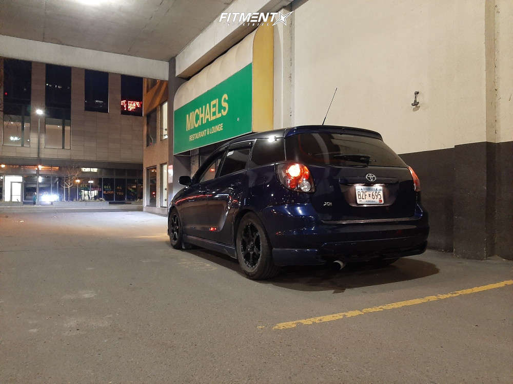 2004 Toyota Matrix XR with 16x7 Akita AK 2 and Kumho 225x55 on Lowering ...