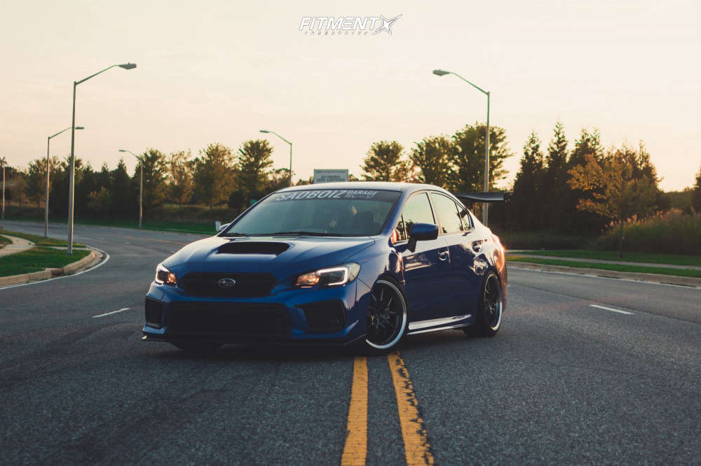 2019 Subaru WRX Premium with 19x9.5 Option Lab S718 and Federal 235x35 ...
