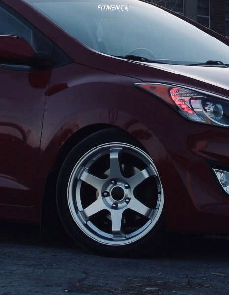 2013 Hyundai Elantra GT GLS with 17x7 RSSW Rival and Hankook 205x45 on ...