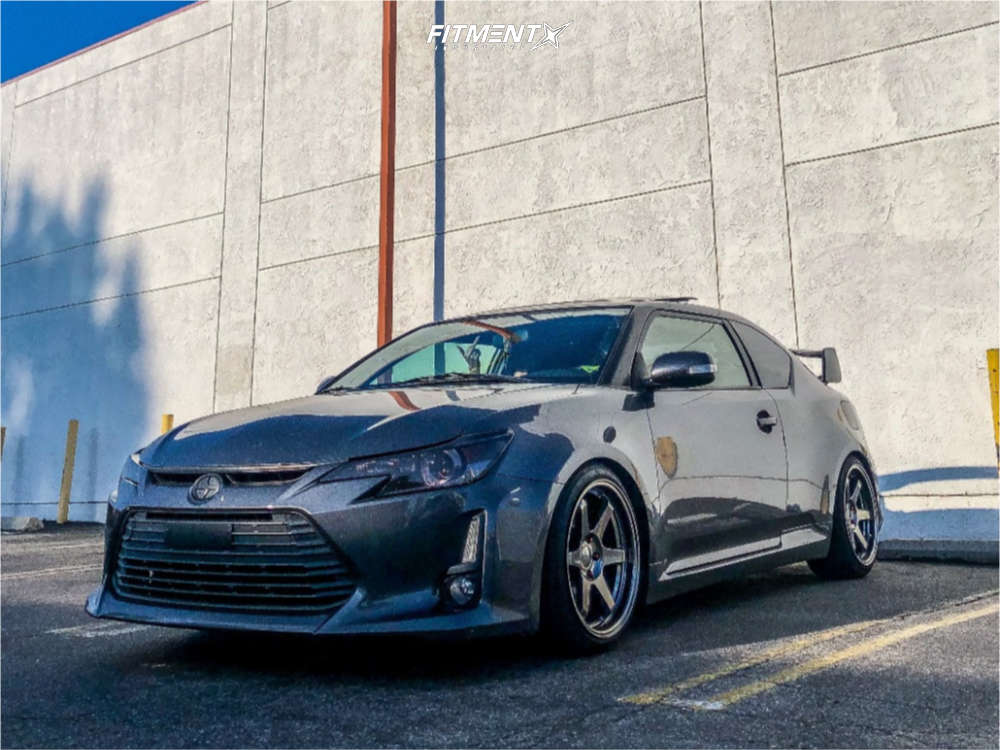 2015 Scion TC Base with 18x9.5 Varrstoen Es2 and Federal 225x40 on ...
