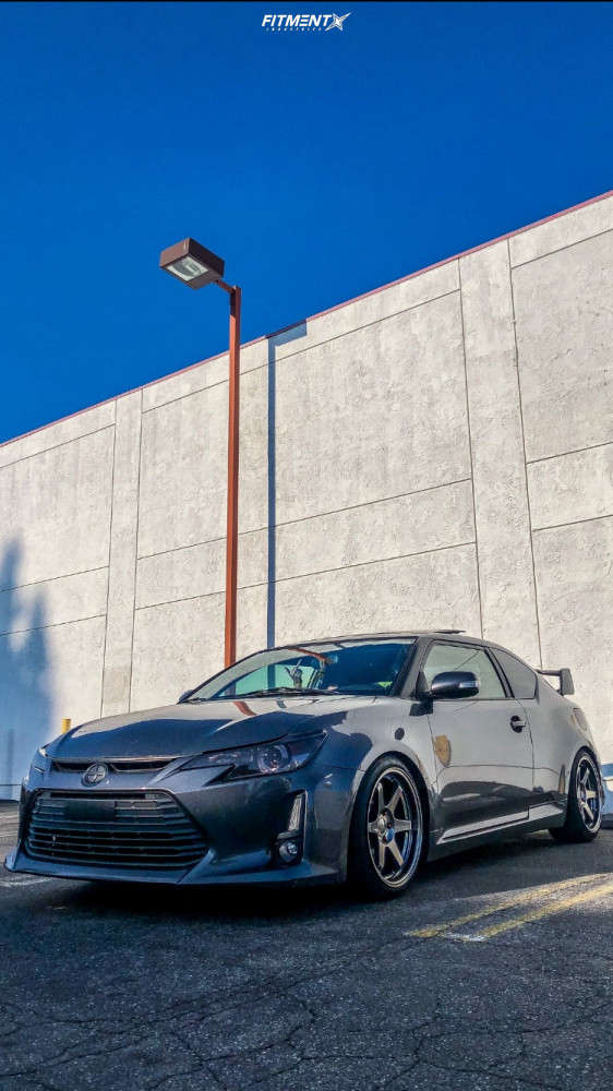 2015 Scion TC Base with 18x9.5 Varrstoen Es2 and Federal 225x40 on ...
