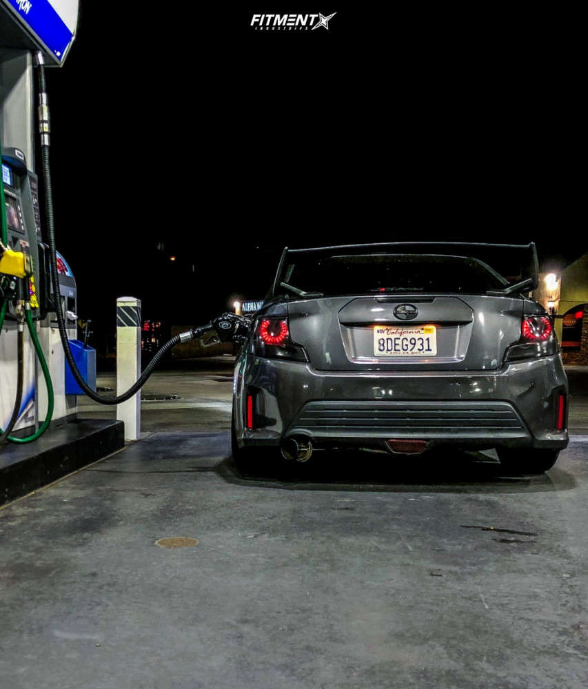 2015 Scion TC Base with 18x9.5 Varrstoen Es2 and Federal 225x40 on ...