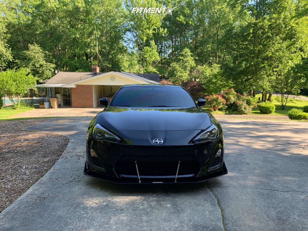 2015 Scion FR-S Base with 18x8.5 Option Lab R716 and Bridgestone 235x40 ...