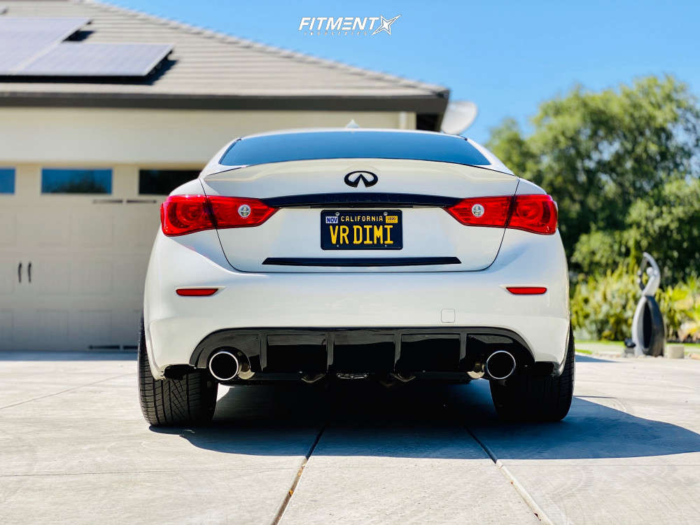 2016 INFINITI Q50 Sport with 20x9 Niche Misano and Continental 245x35 ...