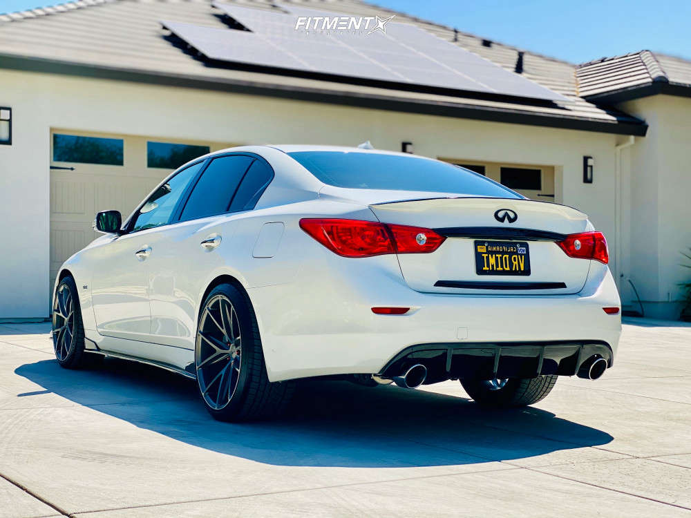 2016 INFINITI Q50 Sport with 20x9 Niche Misano and Continental 245x35 ...