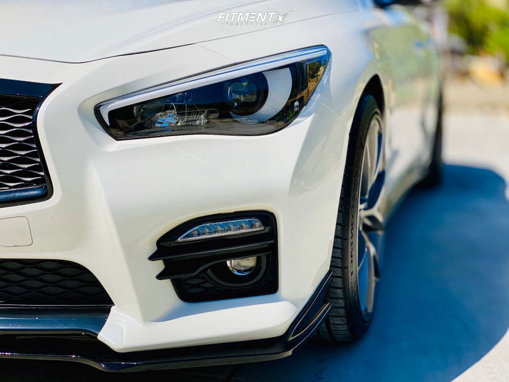 2016 INFINITI Q50 Sport with 20x9 Niche Misano and Continental 245x35 ...