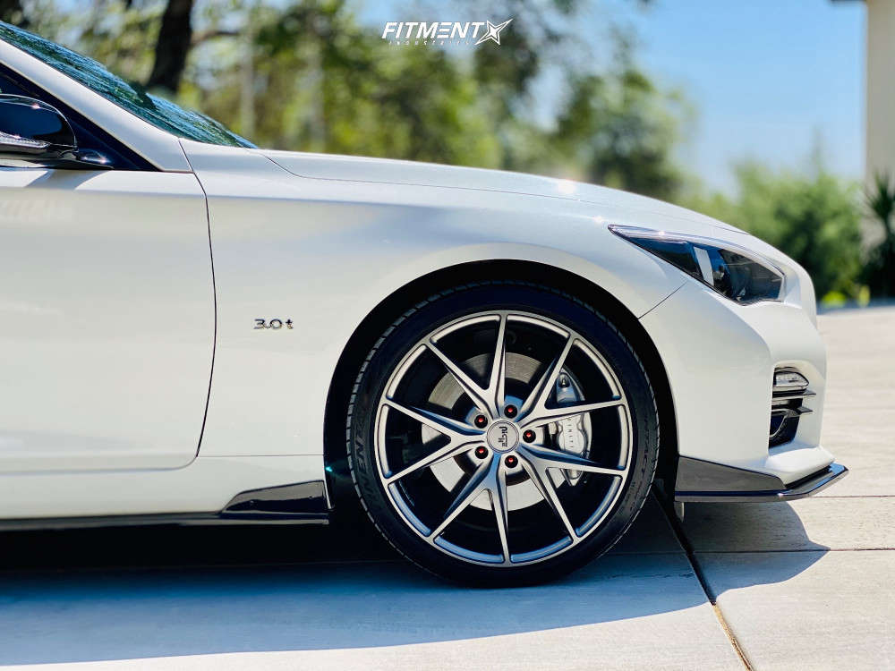 2016 INFINITI Q50 Sport with 20x9 Niche Misano and Continental 245x35 ...