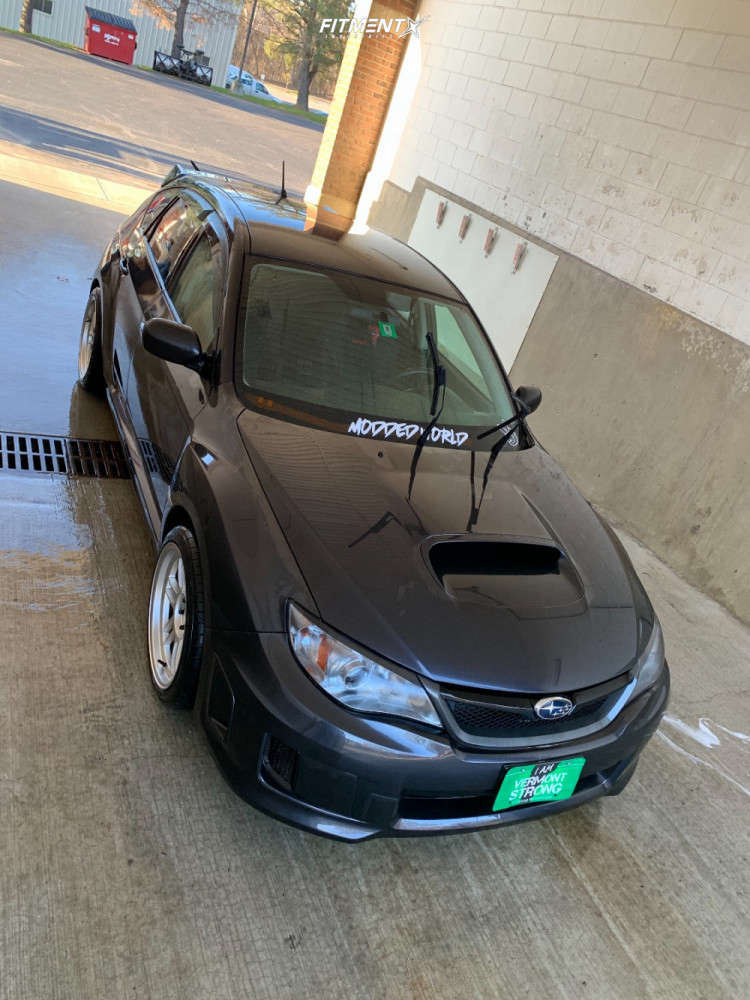 2012 Subaru WRX Base with 18x9.5 ESR Sr11 and Federal 255x35 on Stock ...