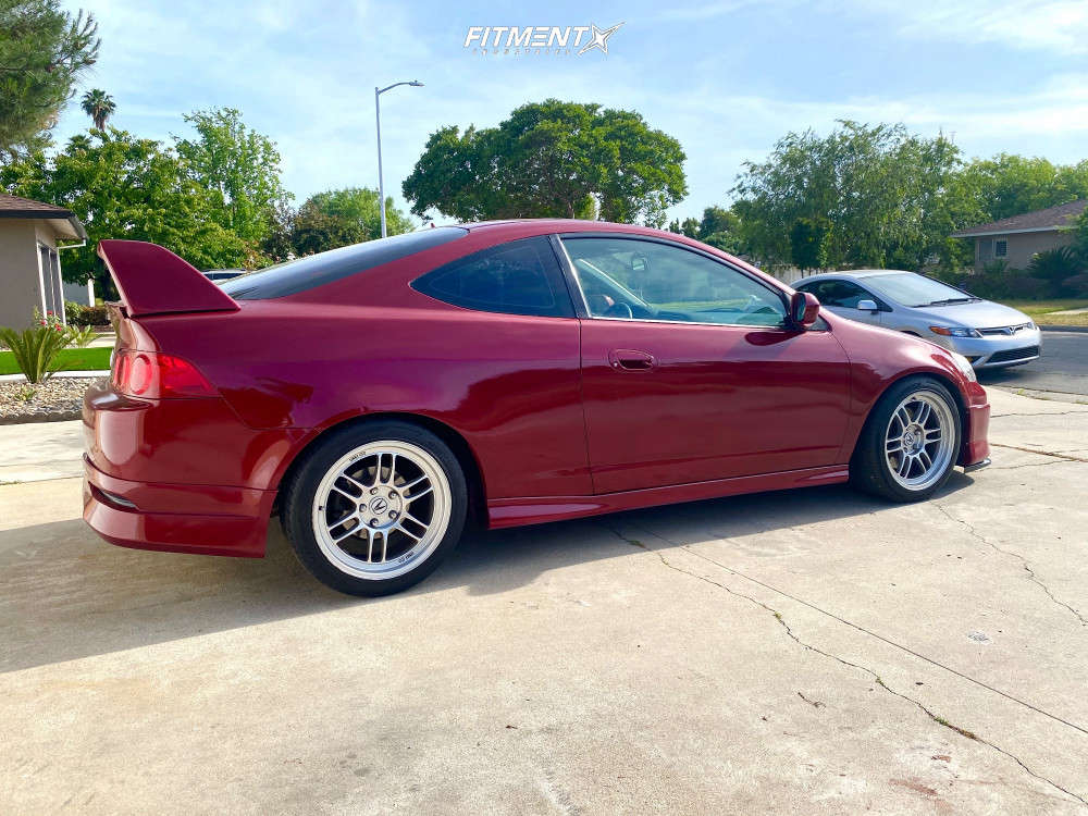 2005 Acura RSX Type-S with 17x9 Enkei RPF1 and Hankook 245x40 on Coilovers | 1068271 | Fitment ...
