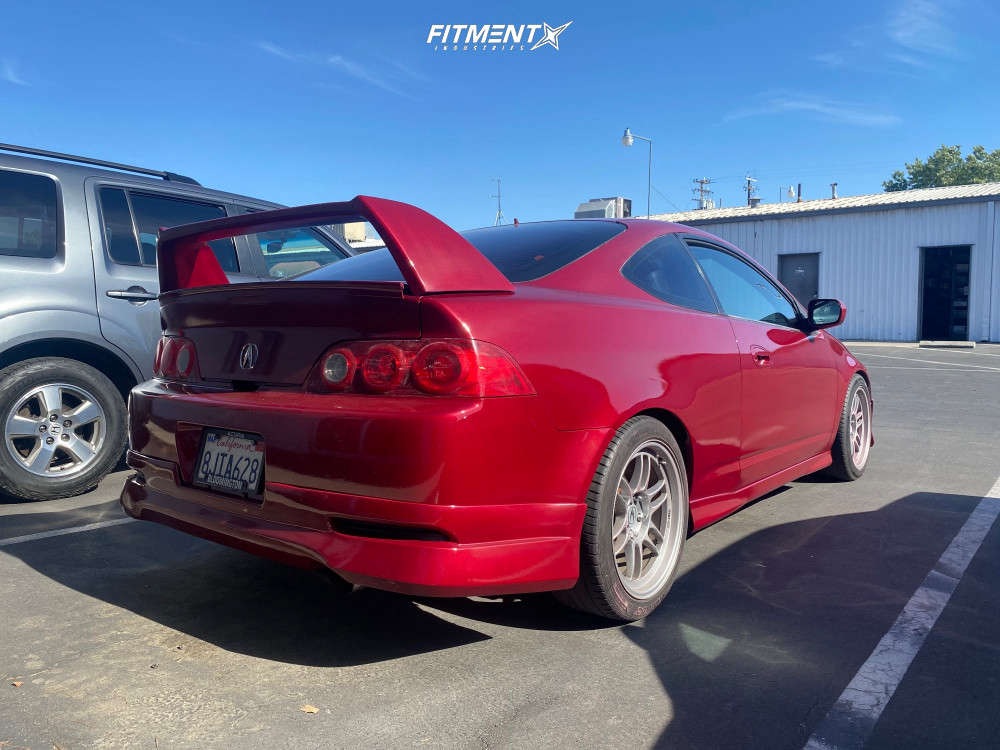 2005 Acura RSX Type-S with 17x9 Enkei RPF1 and Hankook 245x40 on Coilovers | 1068271 | Fitment ...