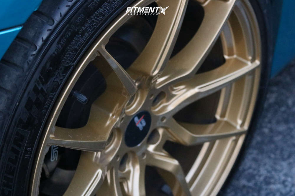 2015 Subaru WRX STI Base with 18x9.5 Option Lab R716 and Michelin ...