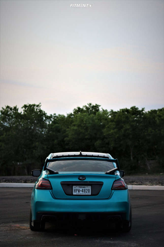 2015 Subaru WRX STI Base with 18x9.5 Option Lab R716 and Michelin ...