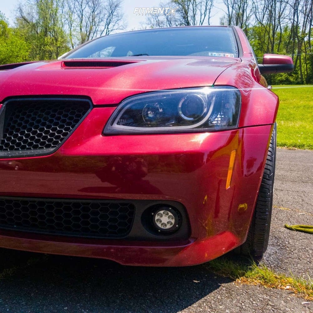 2009 Pontiac G8 GT with 19x8.5 Advanti Racing Bello and Yokohama 245x40 ...
