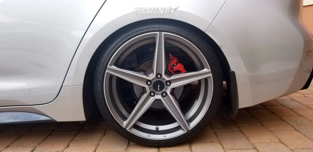 2020 Toyota Corolla SE with 19x8.5 Advanti Racing Cammino and Falken ...